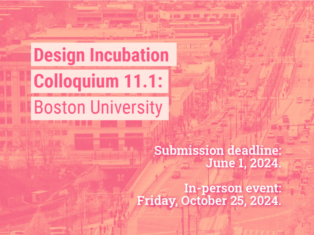 Design Incubation – Research in Communication Design
